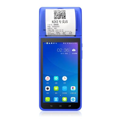 China 5.5 Inch 4gb Ram+32 Android Handheld Mobile POS Payment Terminal Retail Pos System for Small Business Machine POS Terminal for sale