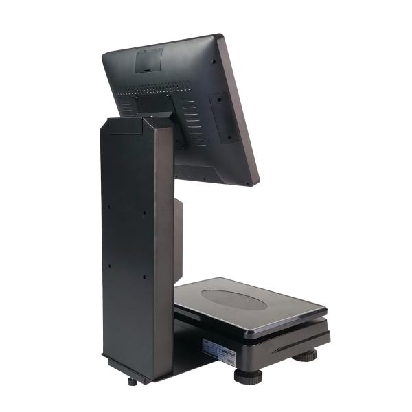 Quality New Factory Android Pos System Scale Smart Pos Weighing Scale Fruit Shop Pos for sale