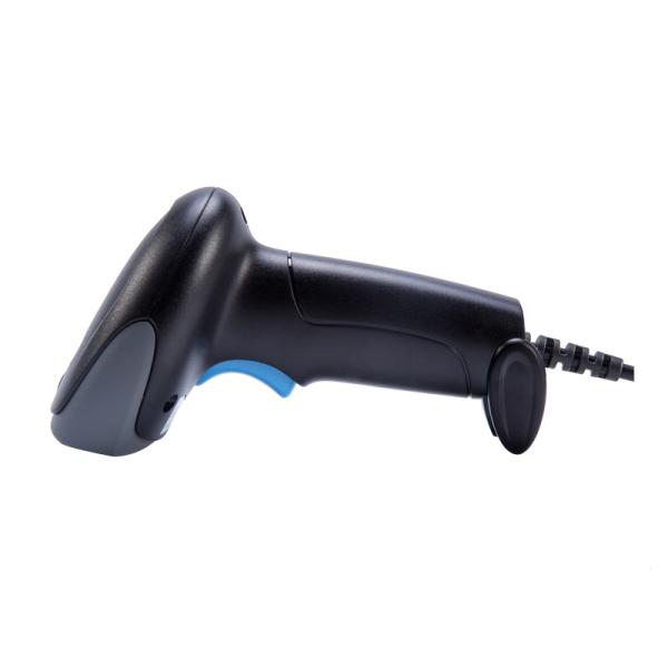 Quality Supermarket Omnidirectional Wired 1D/2D Barcode Reader QR Code Scanner Auto Sleep USB COM Hand-Free Scanner for sale