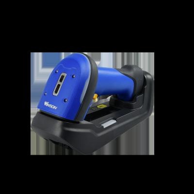 China OEM Industrial Long Distance Barcode Scanner Handheld Barcode Scanner Portable 2d High Speed Base Holder for sale