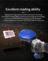 China QR Code Reader 1D 2D Industrial 2.4GHz Wireless Barcode Scanner for Courier Logistics for sale