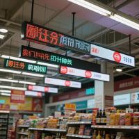China Customizable Spherical Magic Cube LED Display Screen Bar Shape Smart Split Advertising Digital Signage for sale