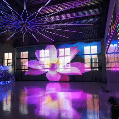 China 3D Channel Letter LED Transparent Video Wall Signage Indoor Outdoor IP65 Waterproof Customizable Mall Shop Display for sale