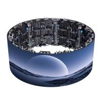 China Creative Indoor Spherical Full Color LED Cube Ring Display Customizable Size 360 for sale