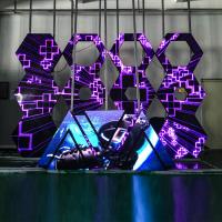 China Different Shape LED Creative LED Screen Display Unique Creative Spherical Shape LED Screen for Lobby Creative Outdoor for sale