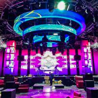 China 8K Customized High Visibility Creative LED Screen 8K Resolution Indoor LED Circular Display for sale