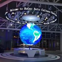 China Spherical Indoor LED Creative LED Screen Display Screen 8K Resolution HDR10+ Ceiling Mounted Customizable Size Soft for sale