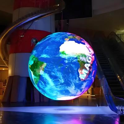 China Customizable Round Holographic Immersive LED Display Indoor Exhibition Hall Showcase with Exceptional Visual Effects for sale