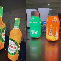 China The Can Shaped Creative LED Screen Customized Coke Shape Display Circular Special Shape LED for sale