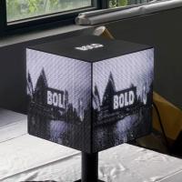 China Customizable Customized Indoor High Creative LED Screen Brightness LED Cube Shaped Magic Screen with 360 Viewing Angle for sale