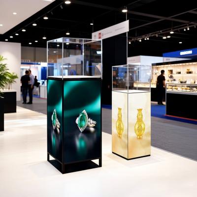 China Indoor Outdoor Retail LED Advertising Display Screen Rental Light Box Panel Hotel Use for sale
