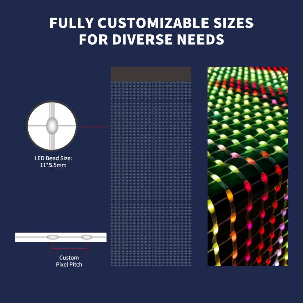 Quality 500cd-5000cd Flying LED Screen , Flexible LED Flying Display For Advertising for sale