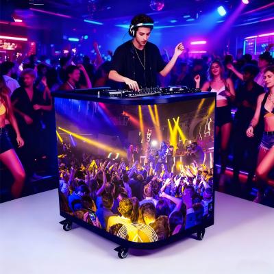 China Customized Flexible LED DJ Screen Pixel Stage Events Video Wall Panel Music Performance Display for Club Party Event for sale