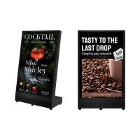 China Multi Touch Coffee Shop Interactive LED Digital Menu Advertising Desktop Display Screen Customizable for sale