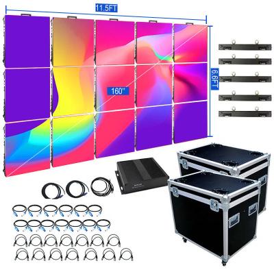 China Die Cast Aluminum Light Structure Rental LED Screen Featuring Easy Install Dismantle and Novastar or Colorlight Control System for Sports Events for sale