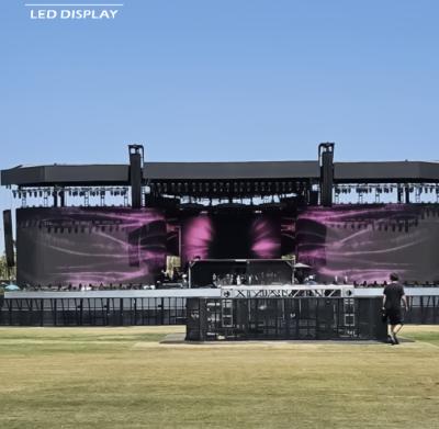 China LED Durable Outdoor Rental LED Video Wall Ultra Bright SMD Screen Easy Setup for Conferences Festivals Brand Events for sale