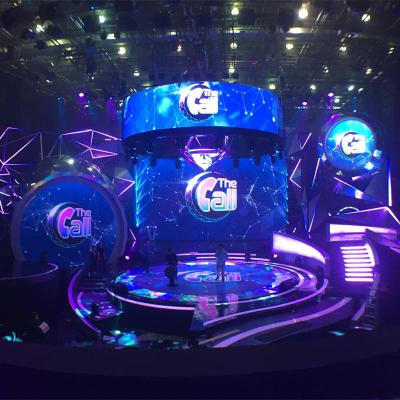 China Modular Event Rental LED Video Wall P2.6 P2.9 P3.91 P4.8 Indoor Outdoor Quick‑Assemble LED Panel Complete Turn‑Key Stage Display Solution for sale