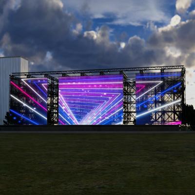 China IP65 Protection Grade Rental LED Screen with 500x1000 mm Size and MY Chipset for Outdoor Events for sale
