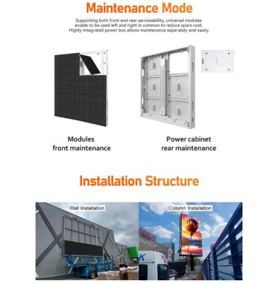 China P5 LED Display Screen Outdoor Led Screen for Advertising Screen Street Digital Signage Fixed Outdoor Led Display for sale