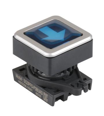 China □30 Square Push Button Switches (Flush / Illuminated) for sale