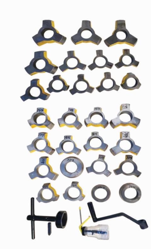 TS8365 Heavy Duty Disc Drum Brake Lathe Machine standard parts and components