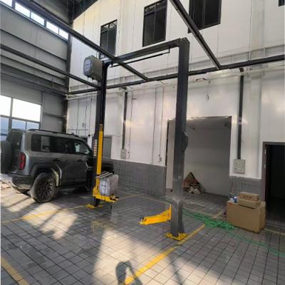 China 4.5T cylinder drived 2 post car lift with stable carraige with heavy duty for sale