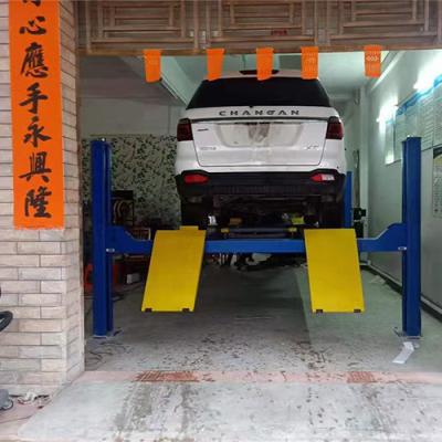 China Elevador de carro de 4 postes pesado T440D de 4000 kg para oficinas de automóveis profissionais à venda