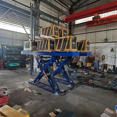 China T400A Elevador de tesoura 3kw para lojas profissionais de alinhamento de rodas à venda