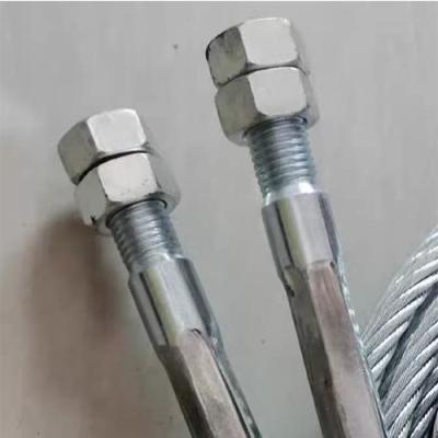 Cina Cable di sollevamento in acciaio galvanizzato resistente alla corrosione 8.7/9/14M in vendita