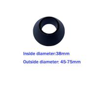China Precision Brake Lathe Centering Cone 38mm Inside Diameter 45-75mm OD Steel Component for sale