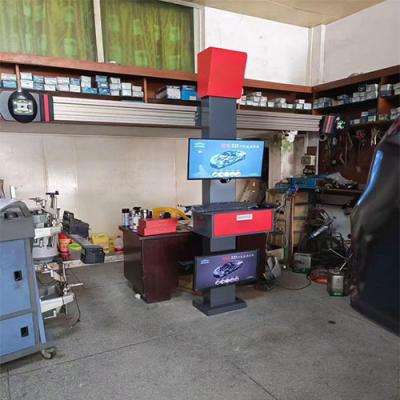 Cina Allineatore ruote 3D X6 Workshop con schermo di elaborazione ad alta velocità per 13 in vendita