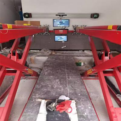Meccanica di precisione Allineatore di ruote X6 Attrezzatura avanzata di allineamento 3D 4 ruote
