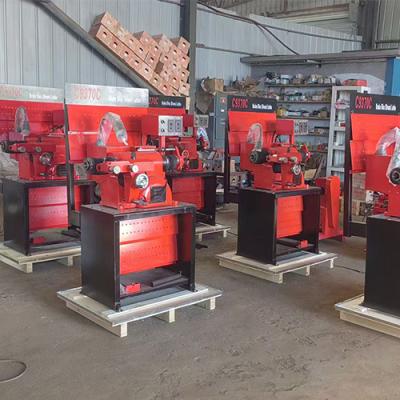 China C9370C Brake Disc Drum Repair Cutting Lathe off car skimming the brakes very fast and precise for sale