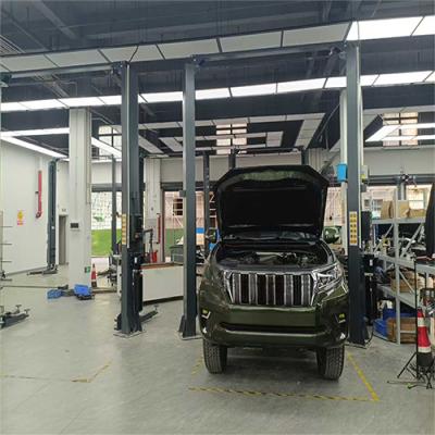 China 4500kg 2 Post Car Lift Asymmetric Heavy Duty Auto Lift for Garage Use for sale