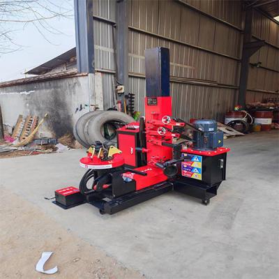 China Tyre Changing Machine Vertical Automatic Heavy Duty Truck Tire Changer Tubeless for sale