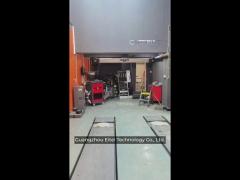 Compacte ruimtebesparende enkele post voertuiglift voor garages T-400X