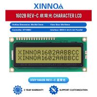 China 1602B REV-C COB LCD Display Module 80x36mm Green Backlight 16x2 Characters for sale
