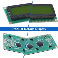 China 1602B REV-C COB LCD Display Module 80x36mm Green Backlight 16x2 Characters for sale