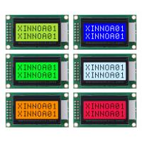 China 0802B-2 8x2 Character LCD Module COB Display 58x32mm Outline ST7066 Controller for sale