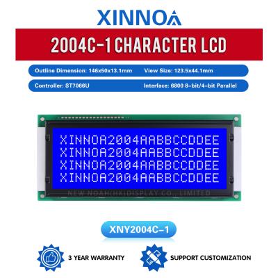 China Blue Film White Letters 2004C-1 LCM LCD Display 4*20 5V ST7066U TC2004C1 LCD Screen Quality Assurance for sale