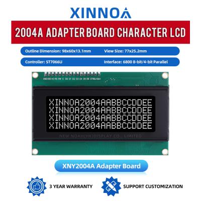 China BTN Black Film 2004A IIC Adapter Board Character LCD Module LCD ST7066U Support Customized Language for sale