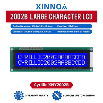 China Cyrillic Blue Film White Letters 2002B 16PIN Audio Amplifier Display Screen Support Customization for sale