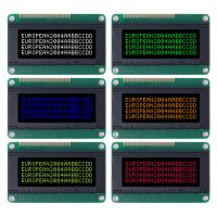 China European DFSTN Black Film 2004D Character LCD Module 77x47x11mm COB for sale