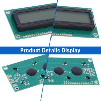 China 1602C2 16x2 Character LCD Module Display 84x44mm ST7066U Controller COB Customizable for sale