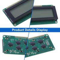 China 2004D 20x4 Character LCD Module 77x47mm ST7066U 16PIN Interface COB Display for sale