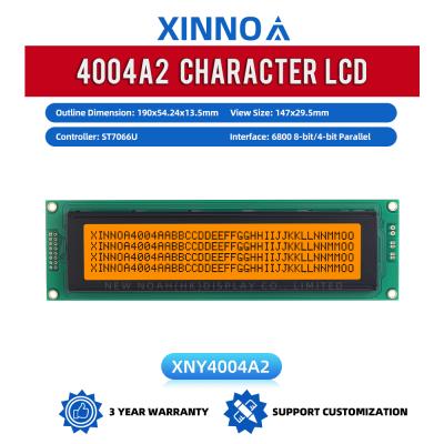 China Gray Film 4004A2 LED LCD Module 4X40 190*54*13.1MM 16PIN Interface Module ST7066U Display Screen for sale
