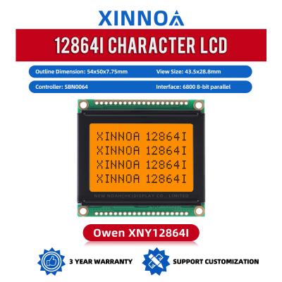 China Grey Film 12864I Text Display LCD Controller SBN0064 Structure 54*50MM for sale