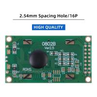 China Russian 0802B LCD Module 8x2 ST7066 Controller COB 58x31.9mm Customizable Display for sale