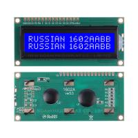 China Russian 1602A COB LCD Display Module 80x36mm ST7066 Controller 16x02 Character Screen for sale
