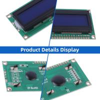 China Russian 1602A COB LCD Display Module 80x36mm ST7066 Controller 16x02 Character Screen for sale